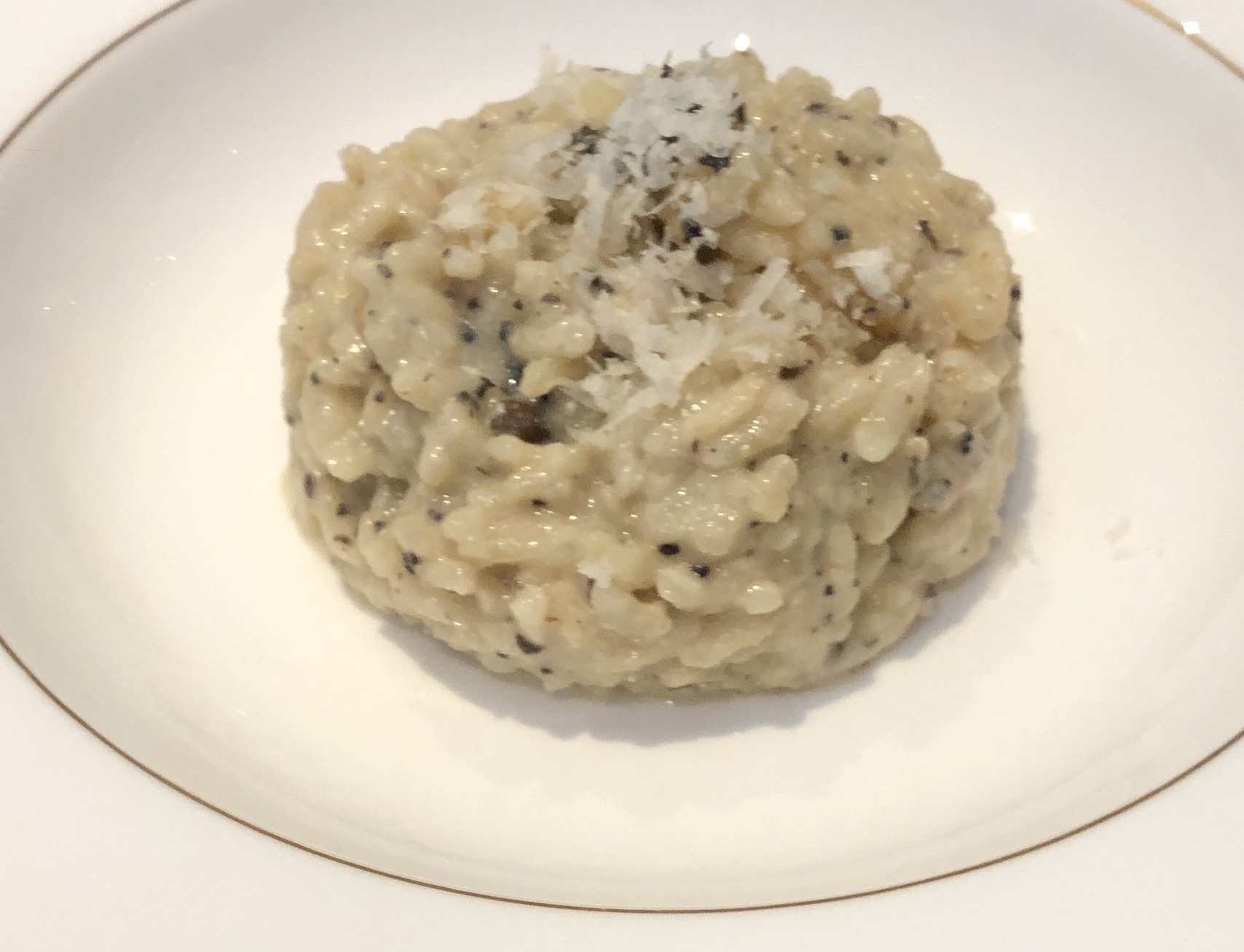 Black Truffle Risotto à la Minute