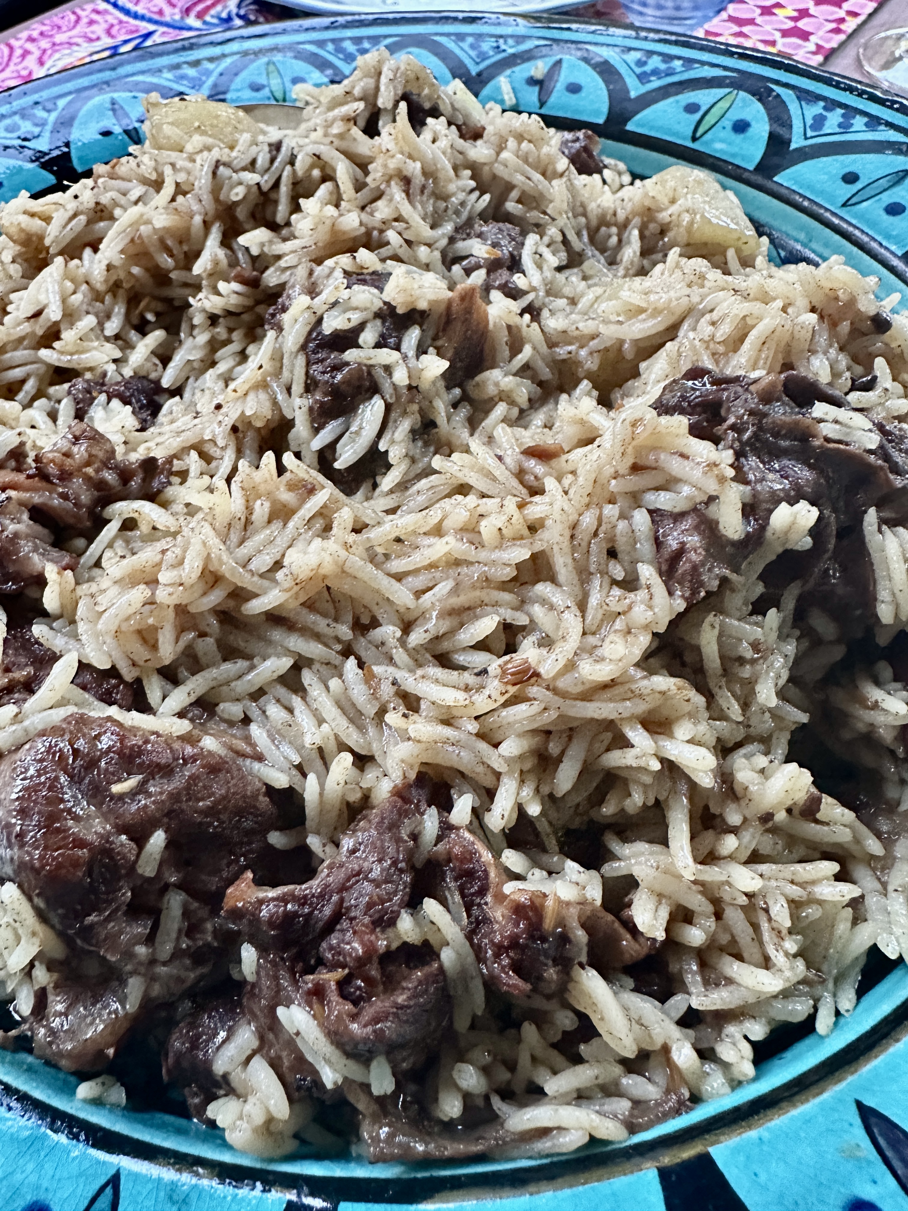 Swahili Rice with braised Short Ribs